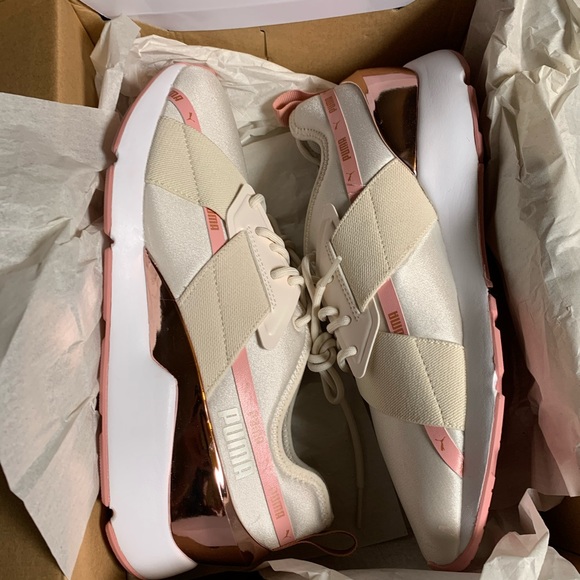 Puma | Shoes | Puma Muse X2 Metallic Rose Gold Wmns Sz | Poshmark